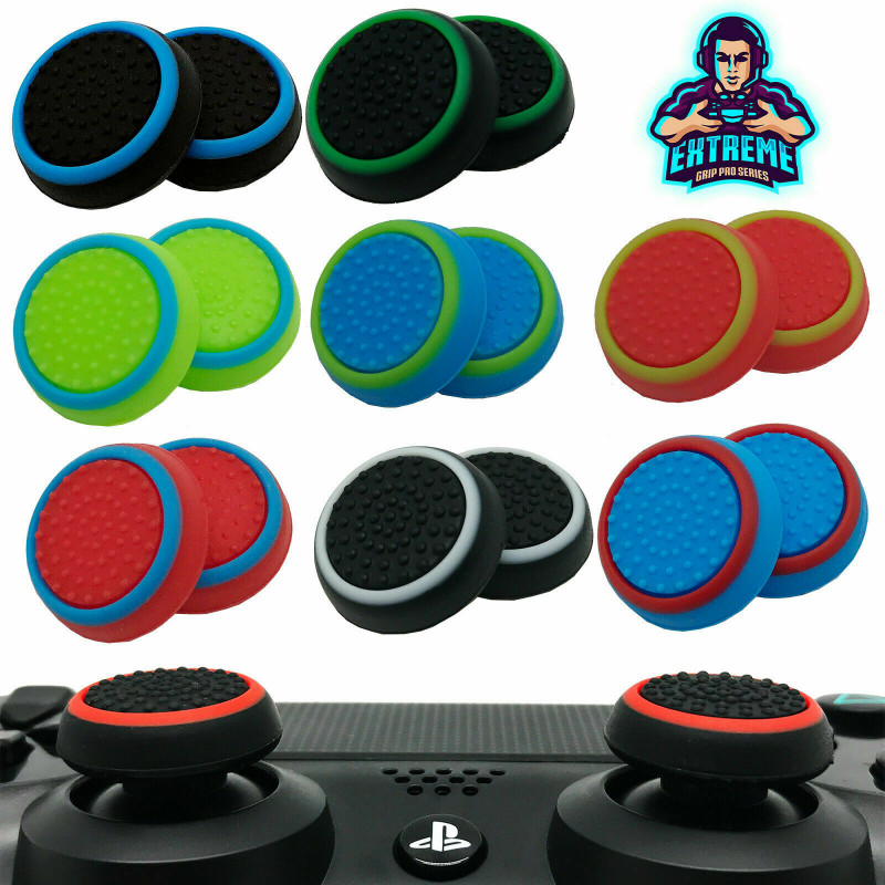 2 x EGP™ Grips Thumb Stick Cover Grip Caps For Sony PS4 Playstation 4 ...