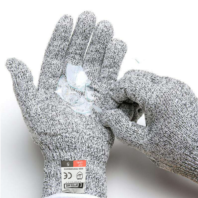 Level 5 Cut Protection Safety Gloves Anti Cut Resistant Hand Protection ...