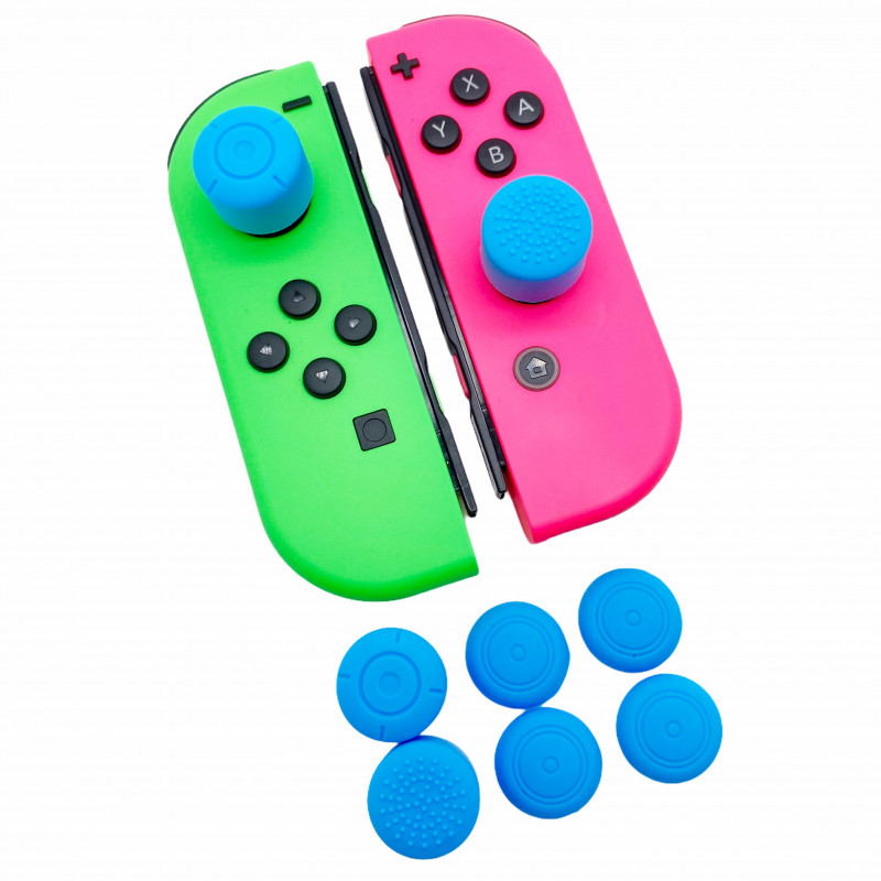 8 PACK Thumb Stick Grips Extender For Nintendo Switch Joy Con ...