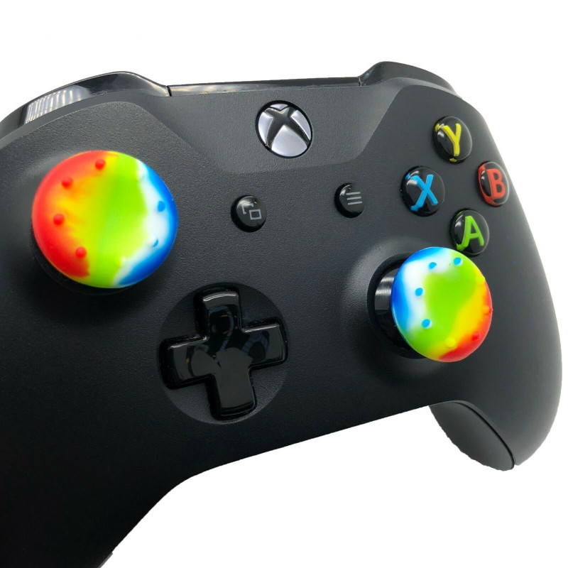 2 x EGP™ Color Thumb Stick Cover Grip Caps For PS3 PS4 + XBOX One 360 ...